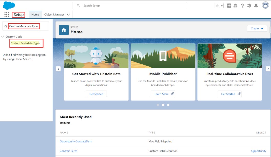 4. Configure Field Mapping/Custom Metadata (Optional)